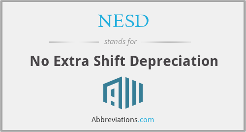What does NESD stand for?