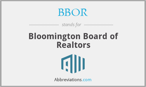 What does BBOR stand for?
