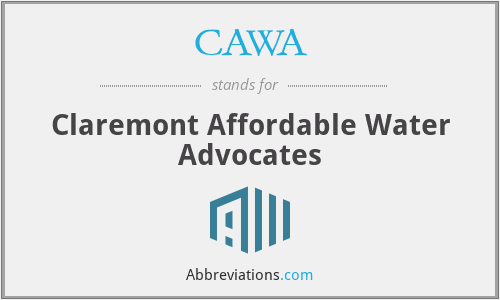 What does CAWA stand for?