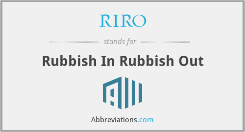 What does RIRO stand for?