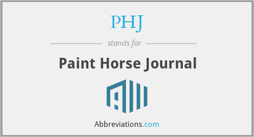 What does PHJ stand for?