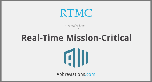 What does RTMC stand for?