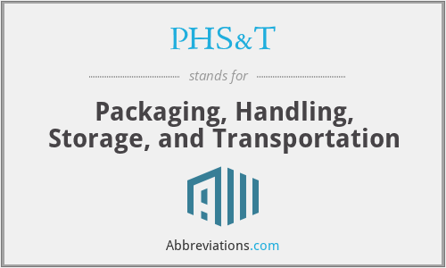 What does PHS&T stand for?