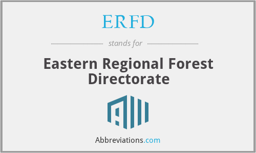 What does ERFD stand for?