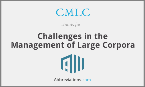 What does CMLC stand for?
