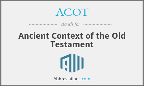What does ACOT stand for?