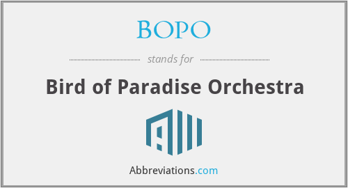 What does BOPO stand for?