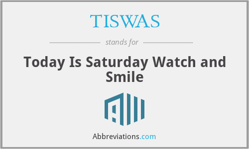 What does TISWAS stand for?