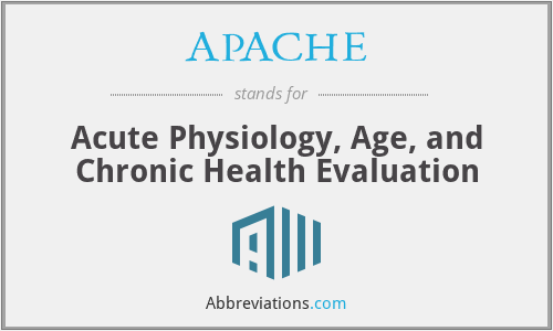 What does APACHE stand for?