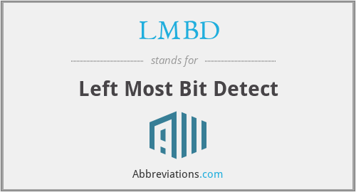 What does LMBD stand for?