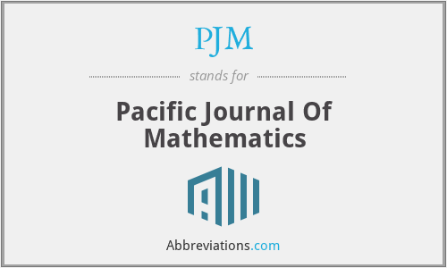 What does PJM stand for?