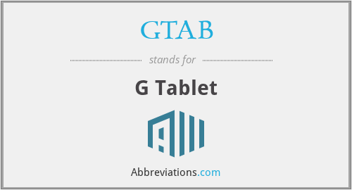 What does GTAB stand for?