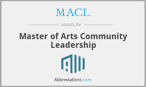 What does MACL stand for?