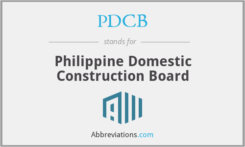 What does PDCB stand for?