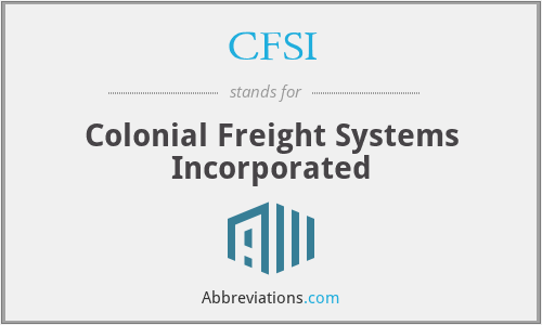 What does CFSI stand for?