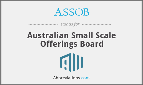 What does ASSOB stand for?