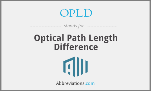 What does OPLD stand for?