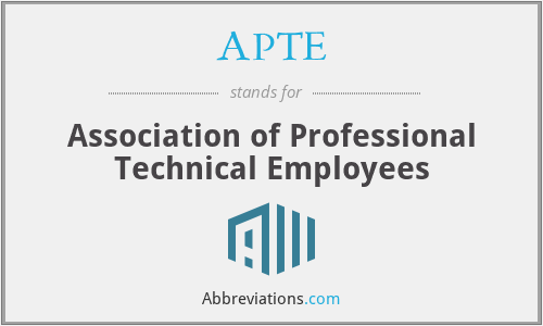 What does AP TE stand for?