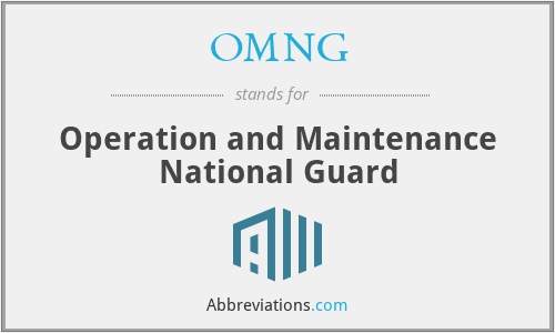 What does OMNG stand for?