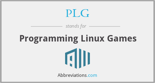 What does PLG stand for?