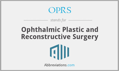 What does OPRS stand for?