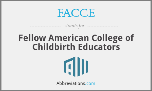 What does FACCE stand for?