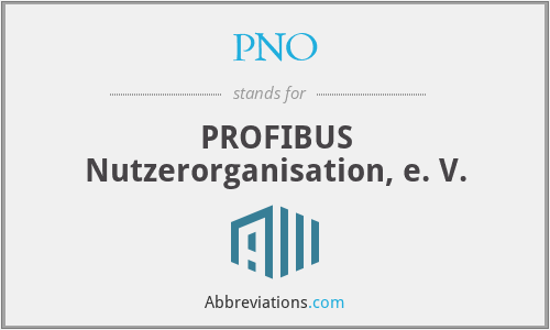 What does PNO stand for?