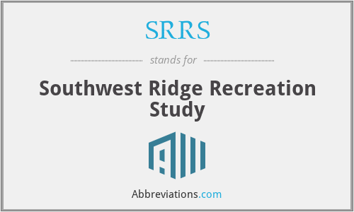 What does SRRS stand for?