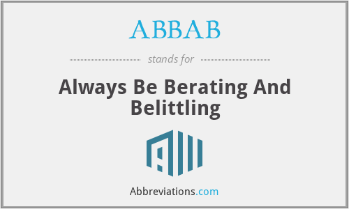 What does ABBAB stand for?