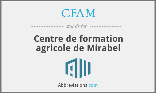 What does CFAM stand for?