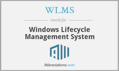 WLMS - Windows Lifecycle Management System