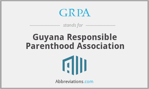What does GRPA stand for?