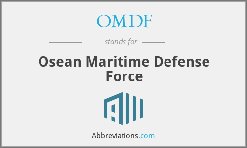 What does OMDF stand for?