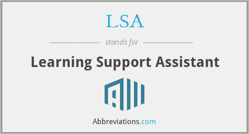 LSA - Learning Support Assistant