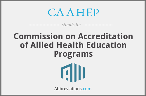 What does CAAHEP stand for?