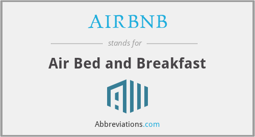 What does AIRBNB stand for?
