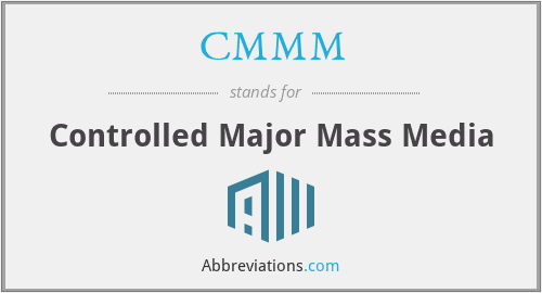 What does CMMM stand for?