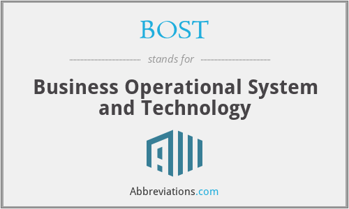 What does BOST stand for?