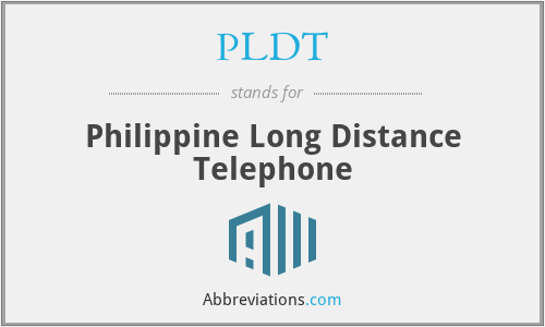 What does PLDT stand for?