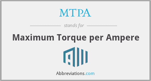 What does MTPA stand for?