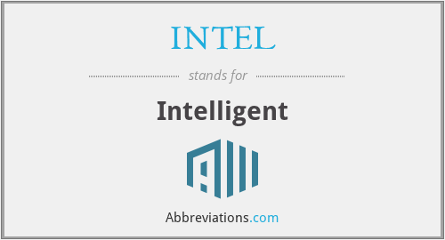 What is the abbreviation for intelligent?