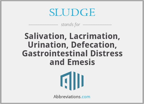 What does SLUDGE stand for?