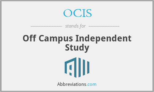 What does OCIS stand for?