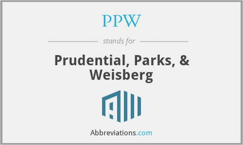 What does PPW stand for?