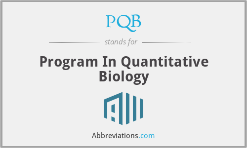 What does PQB stand for?
