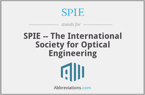 What does SPIE stand for?