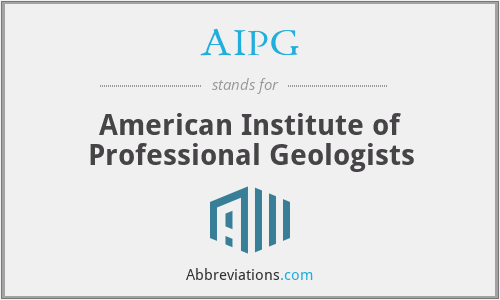 What does AIPG stand for?