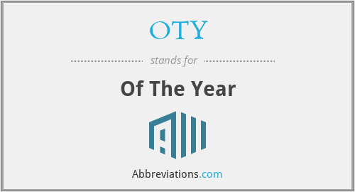 What does OTY stand for?