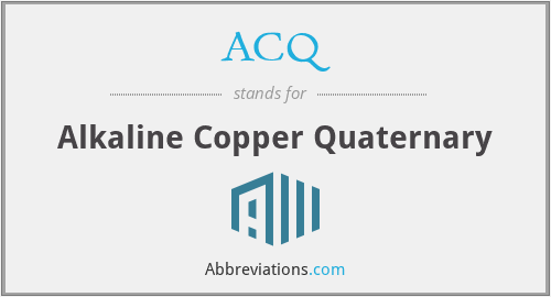 What does ACQ stand for?