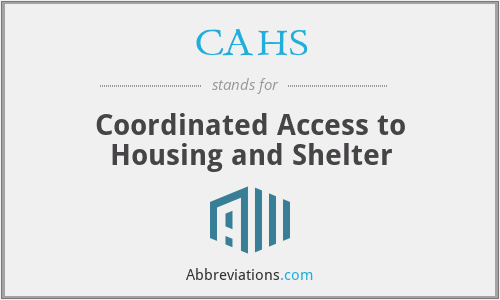 What does CAHS stand for?